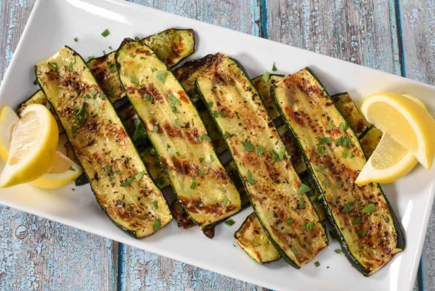 Grilled Zucchini from the home garden - Honest Seed Co.